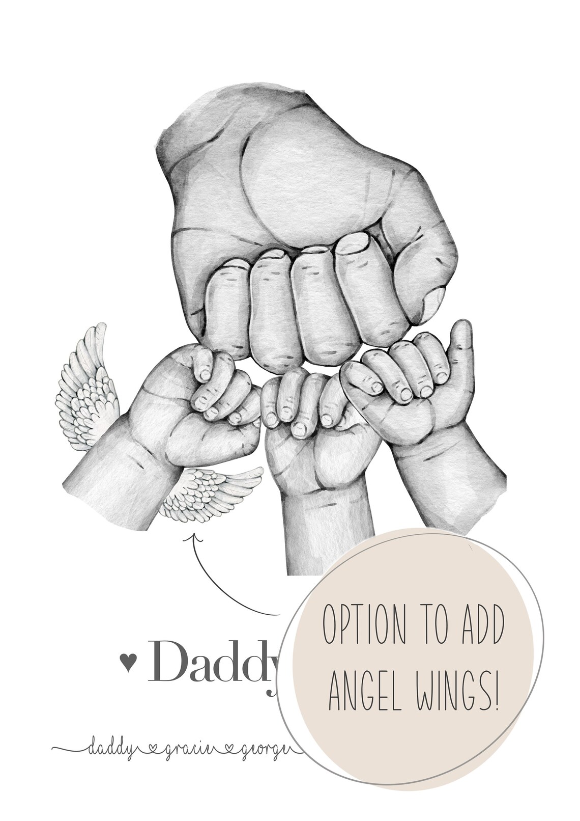 Daddys Team Print Gift for Dad Family Hands Print Daddy - Etsy UK