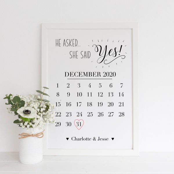 She Said Yes - Etsy