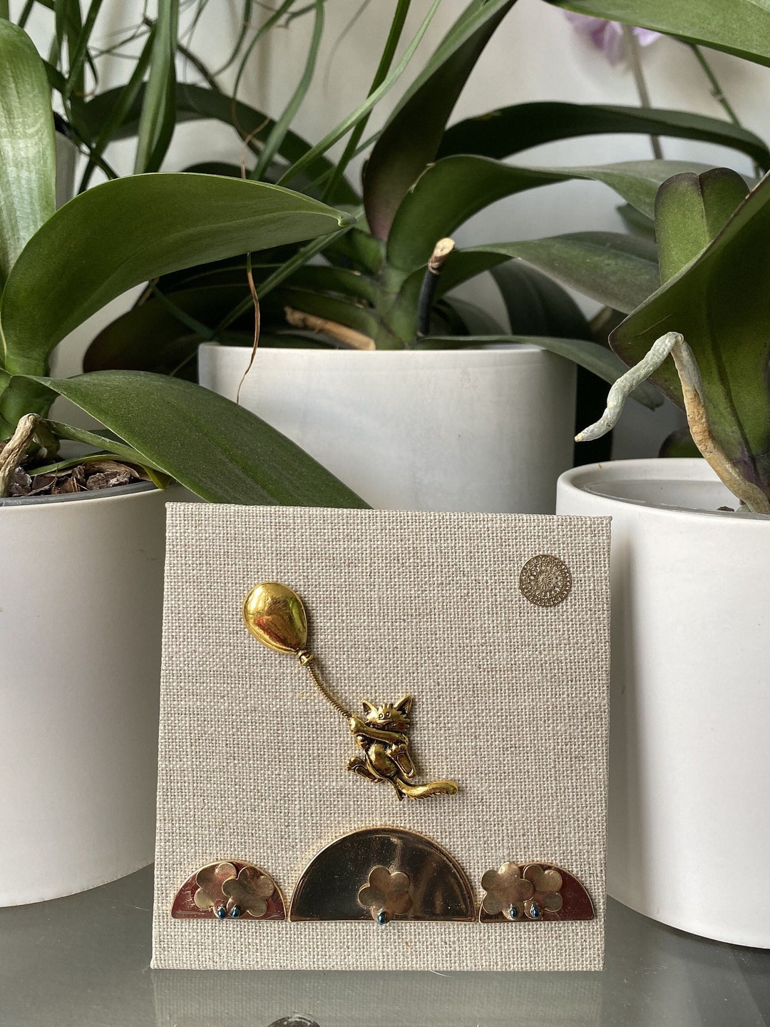 Cat 3D Collage Mini Sets Metallic Cat Flying Balloon - Etsy
