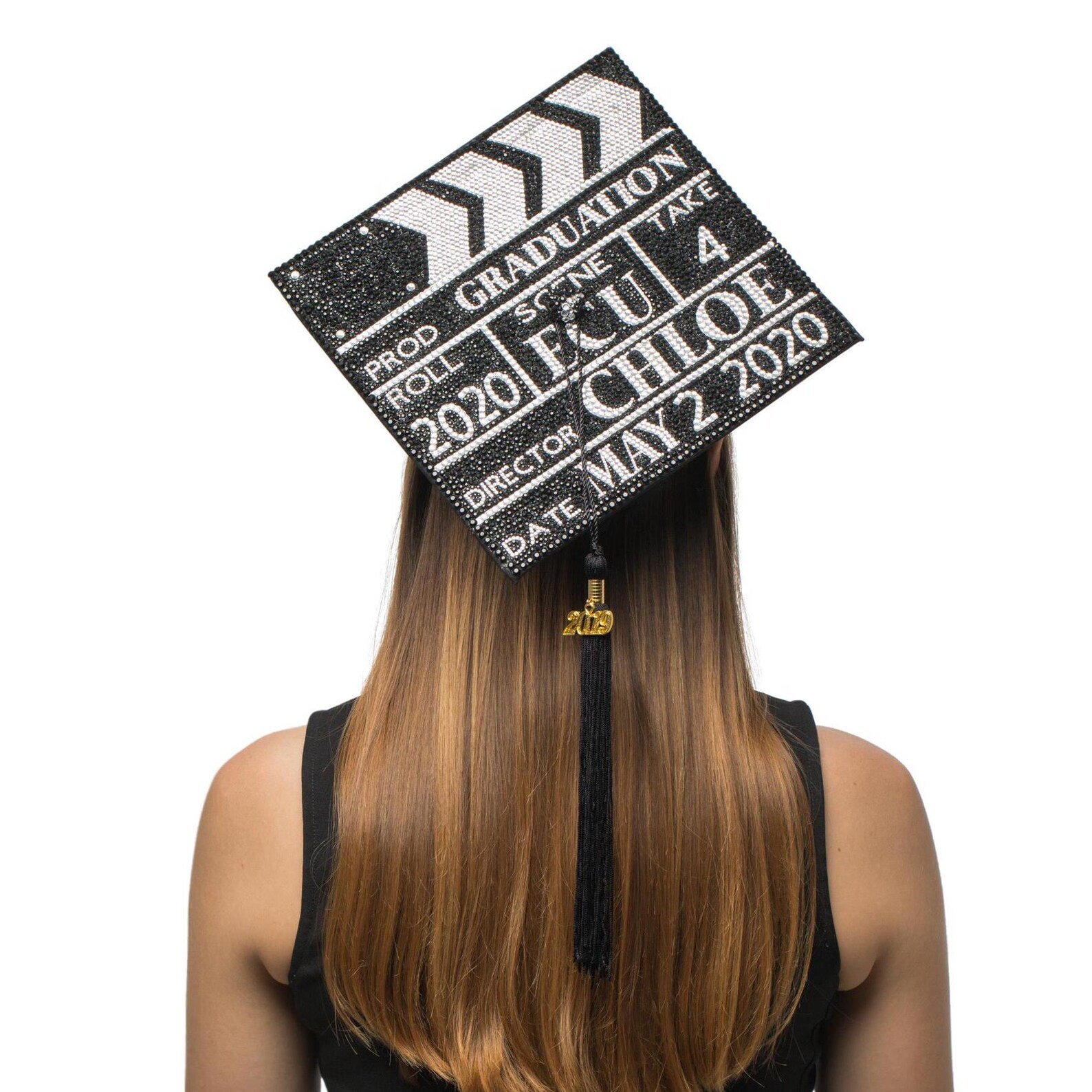 Clapper Board Bedazzled Custom Personalized Graduation Day Gifts for ...