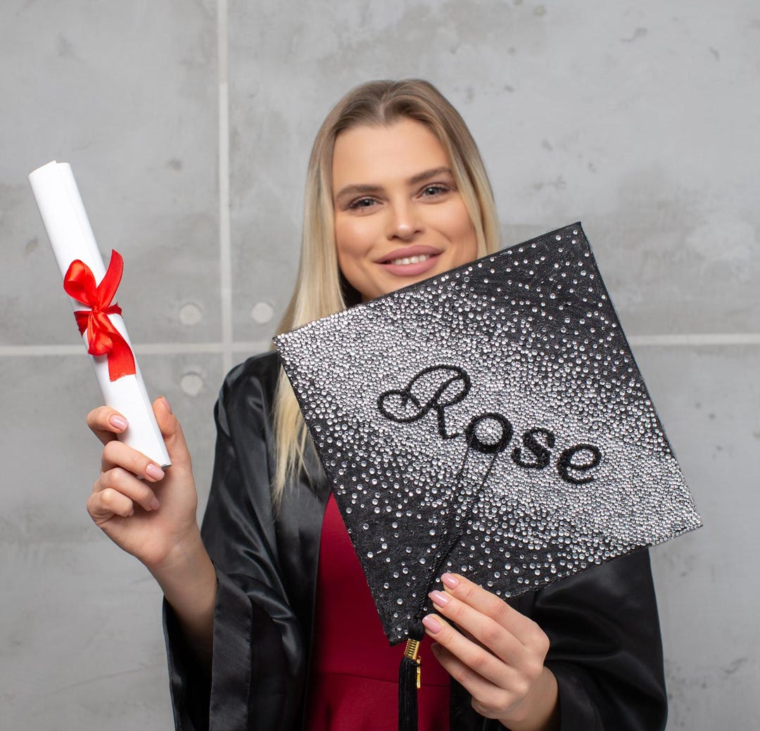 Custom Name Bedazzled Custom Personalized Graduation Day Gifts for ...