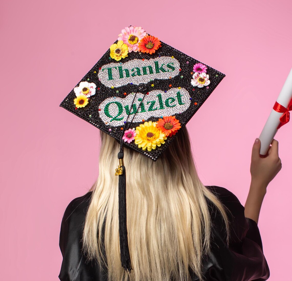 USA Flag Bedazzled Custom Personalized Graduation Day Gifts for Student ...