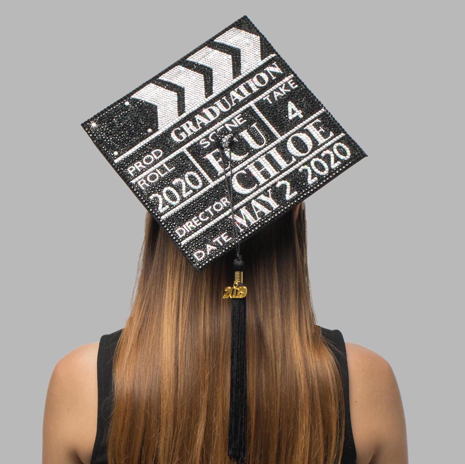 Clapper Board Bedazzled Custom Personalized Graduation Day Gifts for ...
