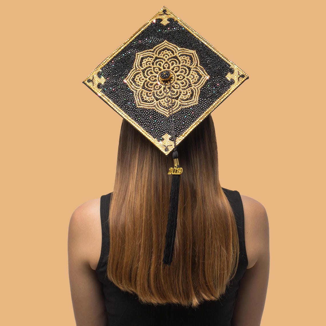 USA Flag Bedazzled Custom Personalized Graduation Day Gifts for Student ...