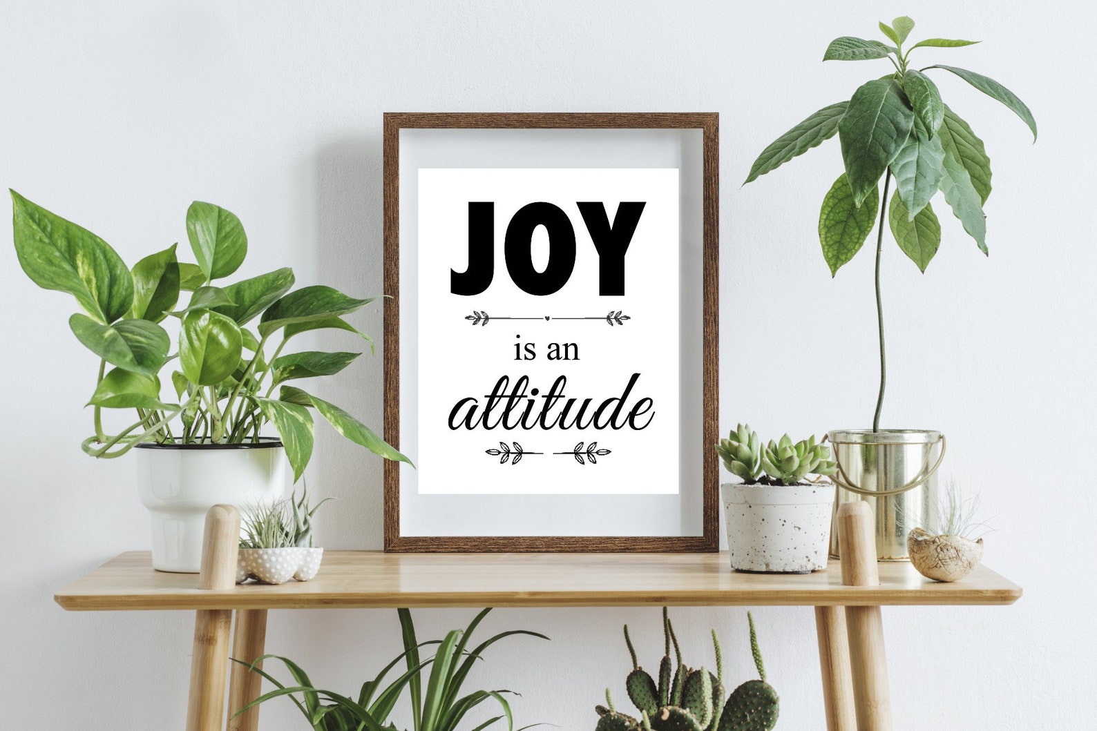 JOY WALL ART - Life Quotes Prints - Inspirational Art - Housewarming ...