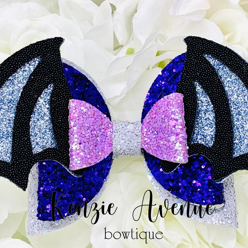 Bat Bow - Etsy