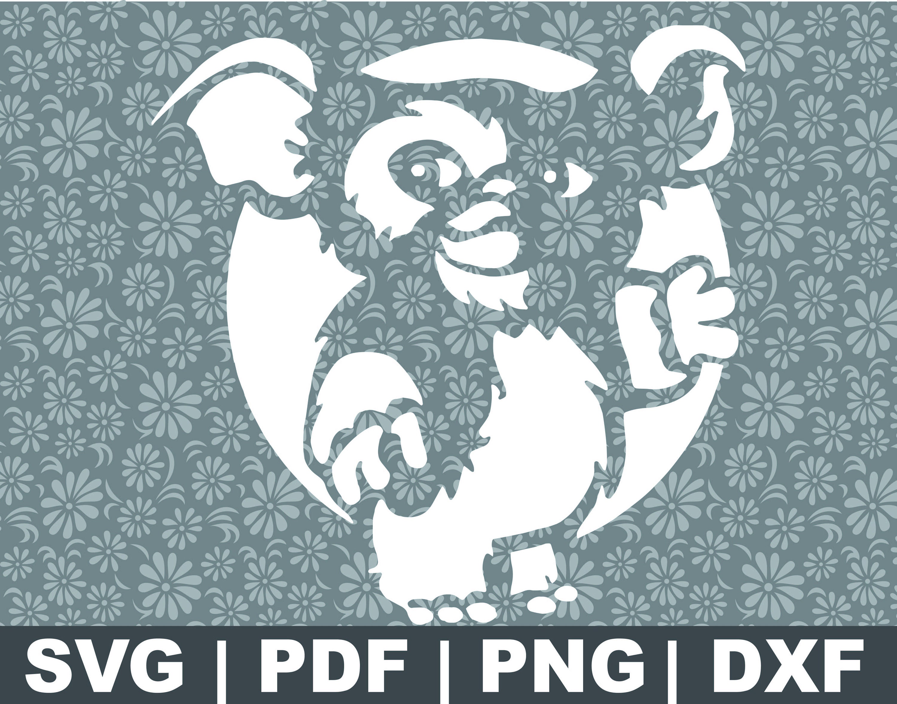 Clip Art & Image Files Gizmo set SVG,DXF,PNG,cricut,silhouette,cameo ...