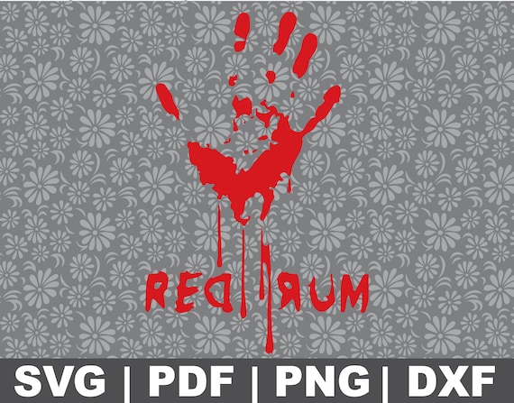 Redrum Svg - Etsy