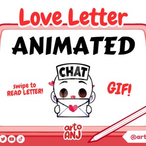 CHAT LOVE Animated Emote for Twitch Streaming and Discord | CHAT Emote ...