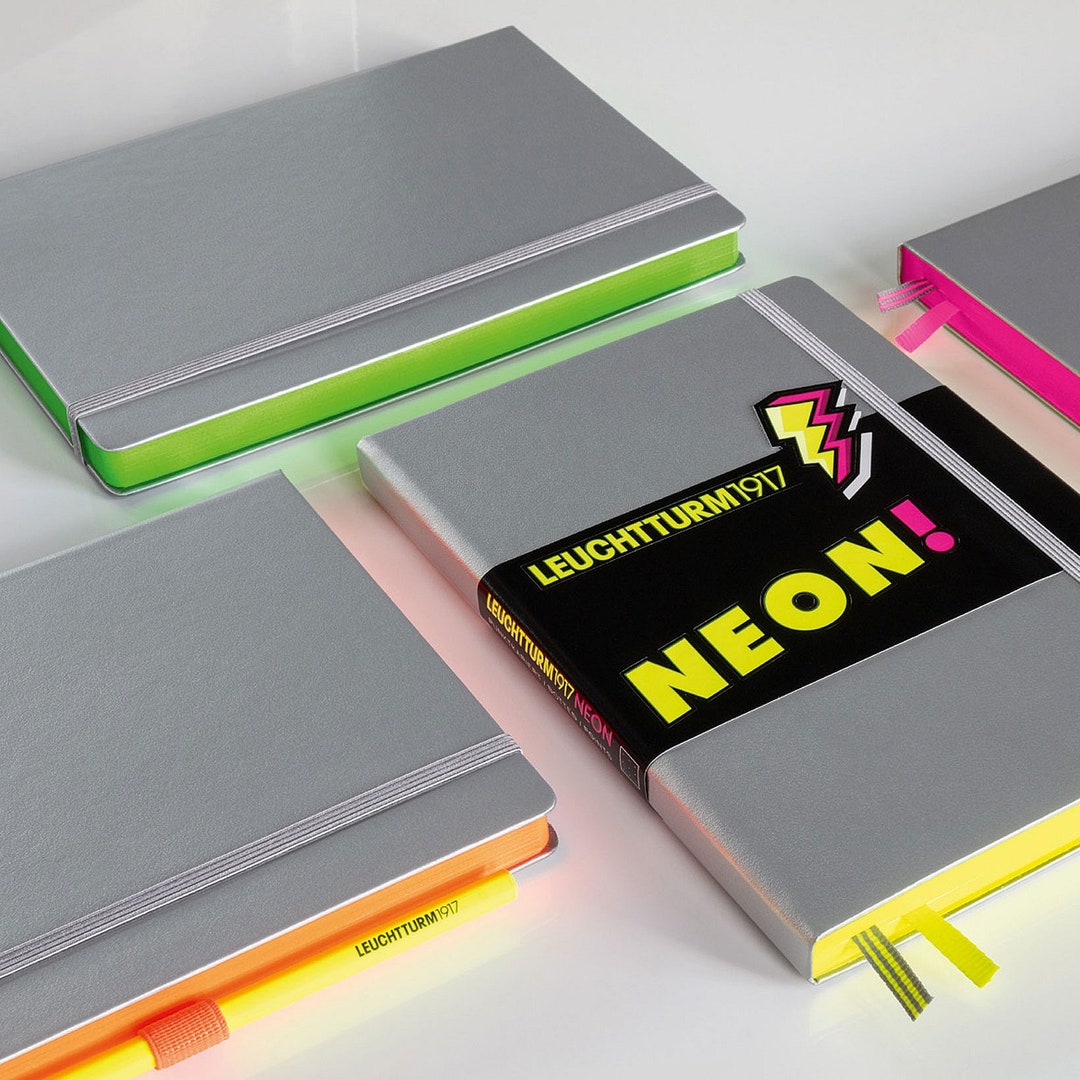 NEON Special Edition Notebook, Medium A5, Hardcover, Dotted ...
