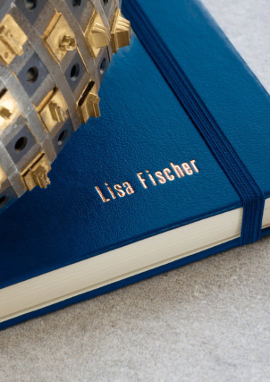 Personalized Medium A5 Hardcover Notebook With Name Embossing ...