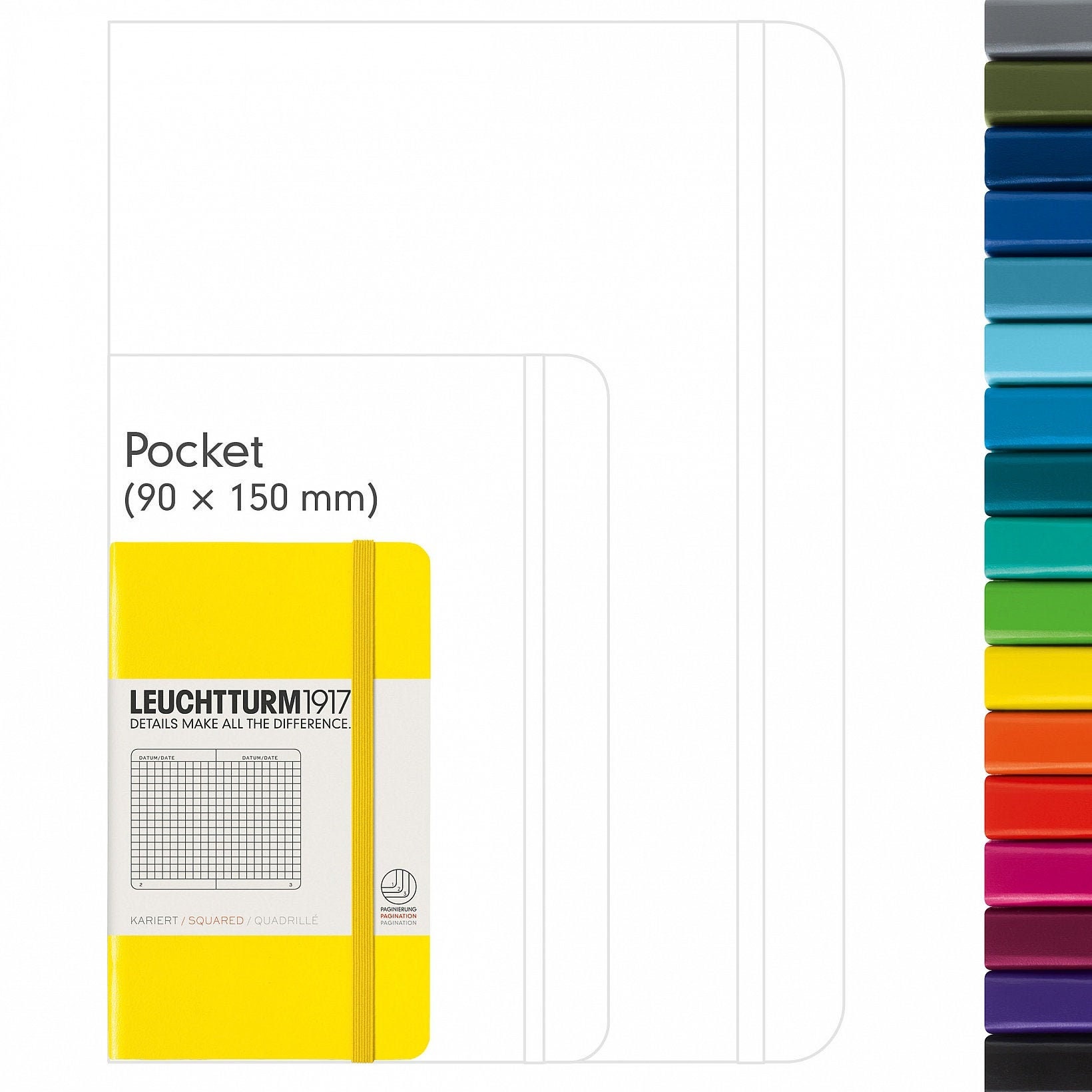 Pocket A6 Hardcover Notebook Dotted/ruled/squared/plain - Etsy Canada