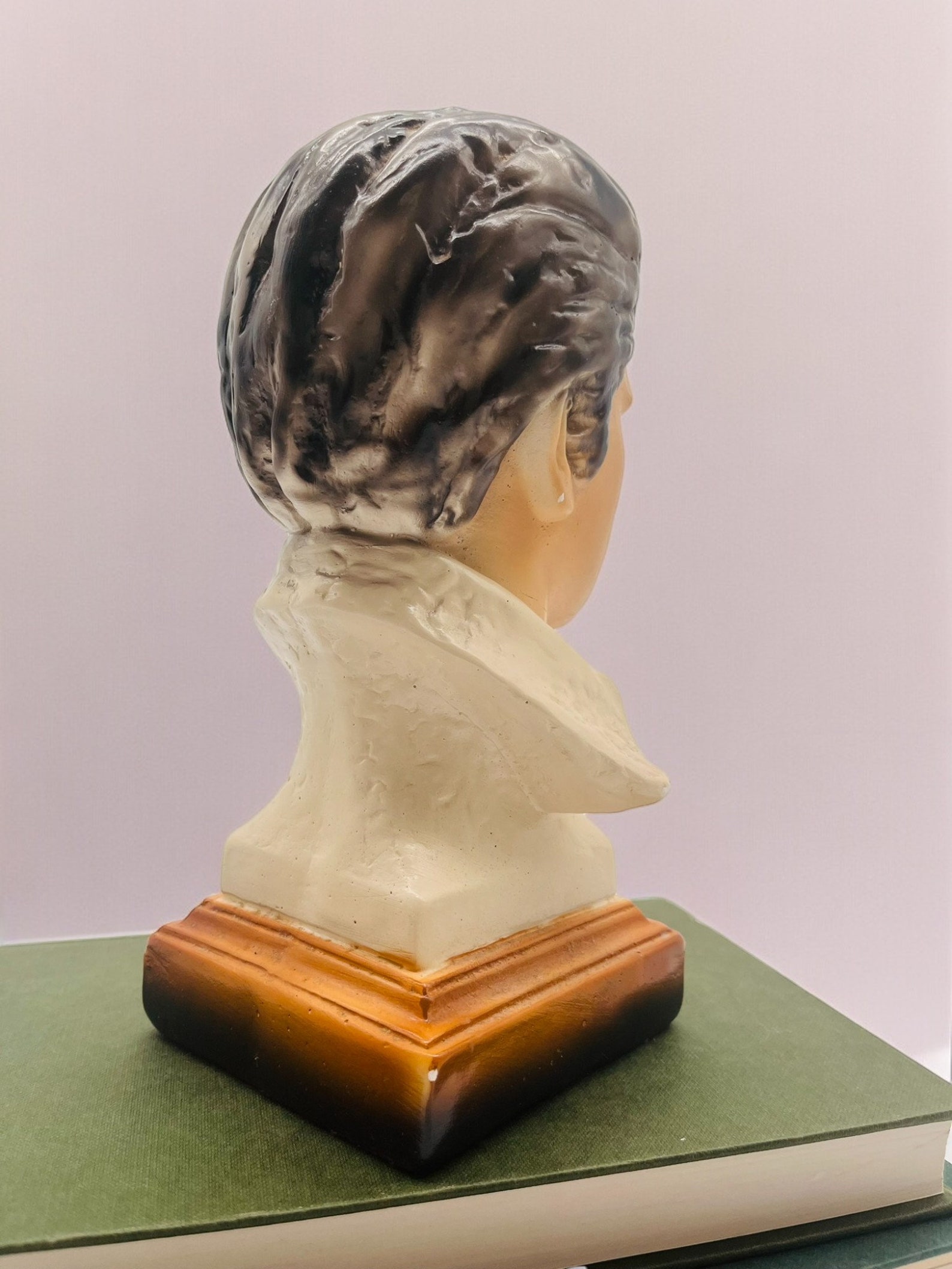 Elvis Presley Chalkware Plaster Bust Vintage Mounted Tribute C1970 ...