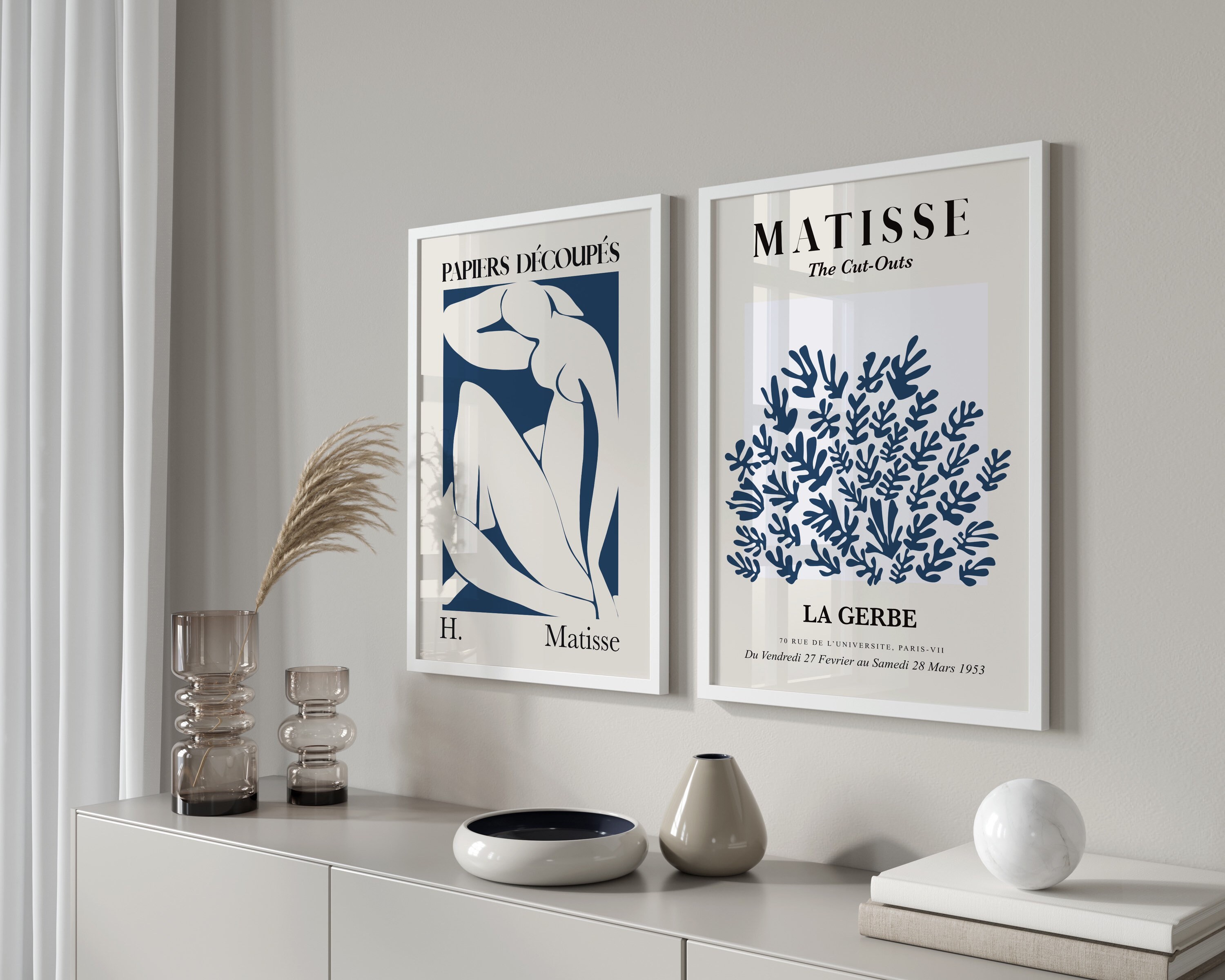 Matisse Cut Outs Collection Henri Matisse Exhibition Print | Etsy