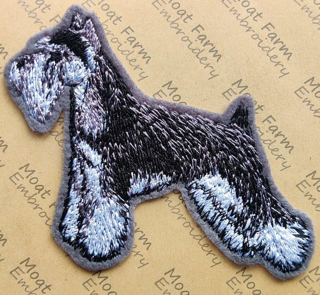 Embroidered Dog Patches - Etsy UK