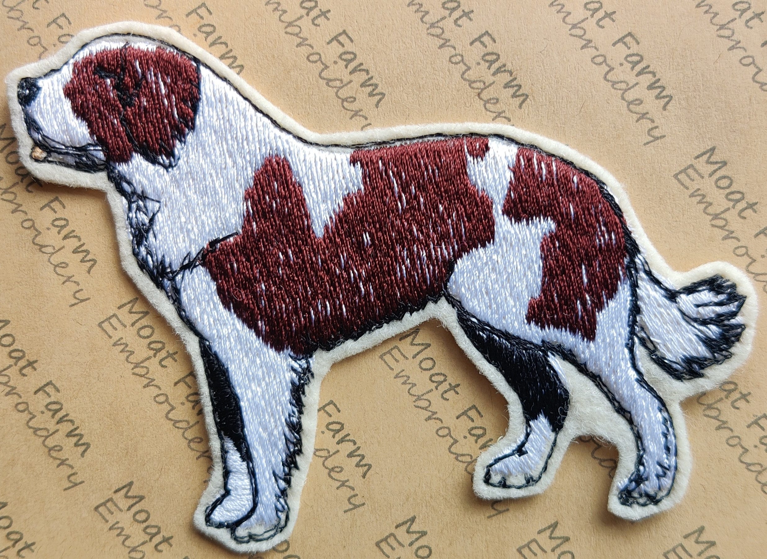 Various Embroidered Dog Patches - Etsy UK