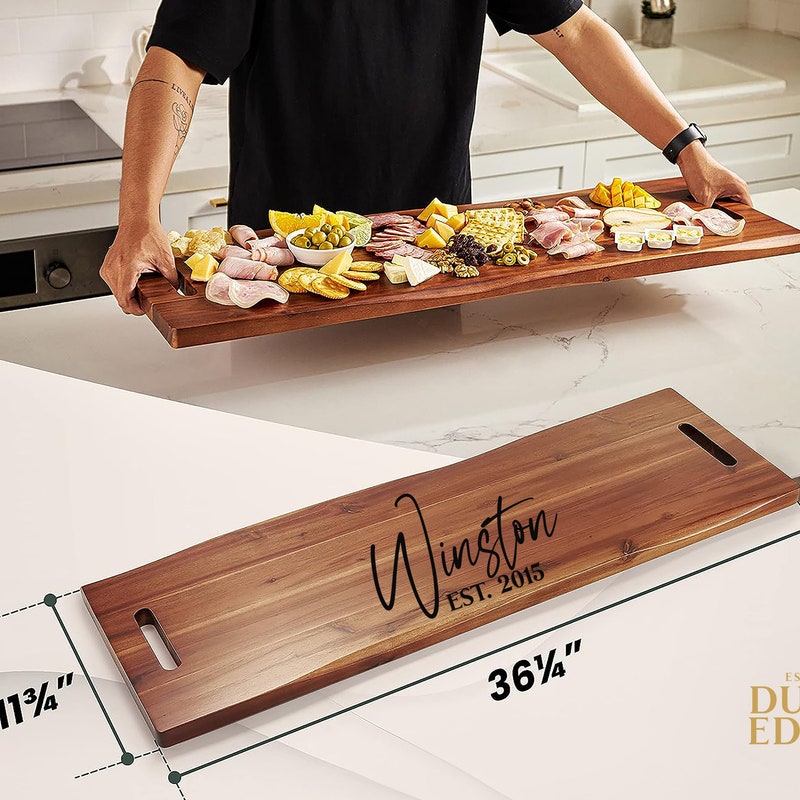 Large Wooden Platter - Etsy