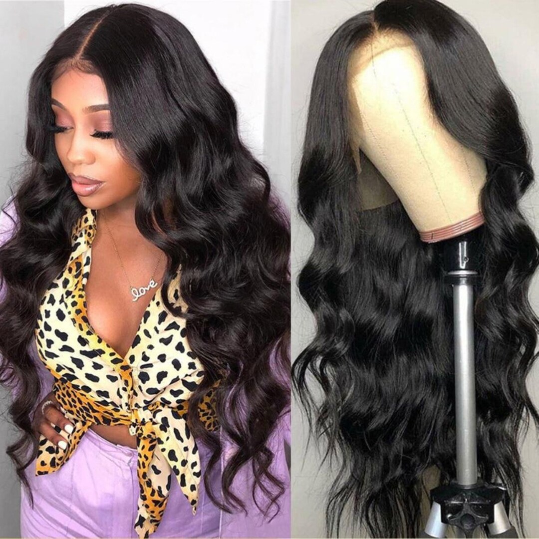 INDIAN REMY Body Wave, Virgin Human Hair, Natural Color, Lace Front ...