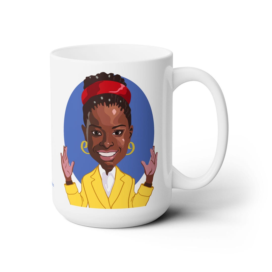 Amanda Gorman Mug 15oz - Black History Month, the Hill We Climb ...
