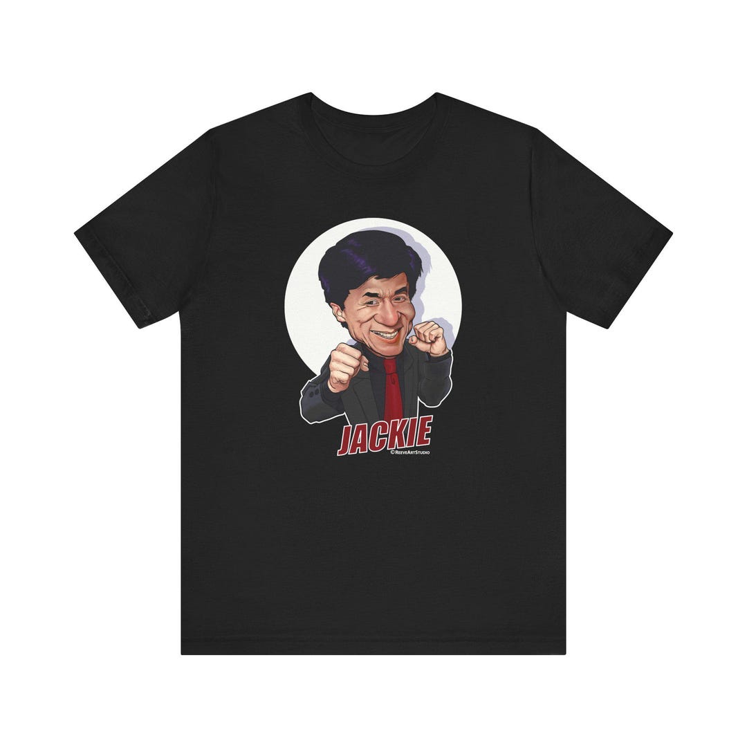Jackie Chan T-shirt - Yan Naing Lee, Buddy Cop, Funny, Comedy, Action ...