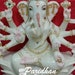 Vinayaki Ganesha Marble Statue-female Ganesha Idol-ganeshani Statue ...