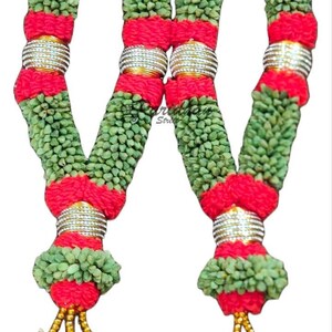 Green Cardamom Mala for God, Original Cardamom Garland, Elaichi Mala ...