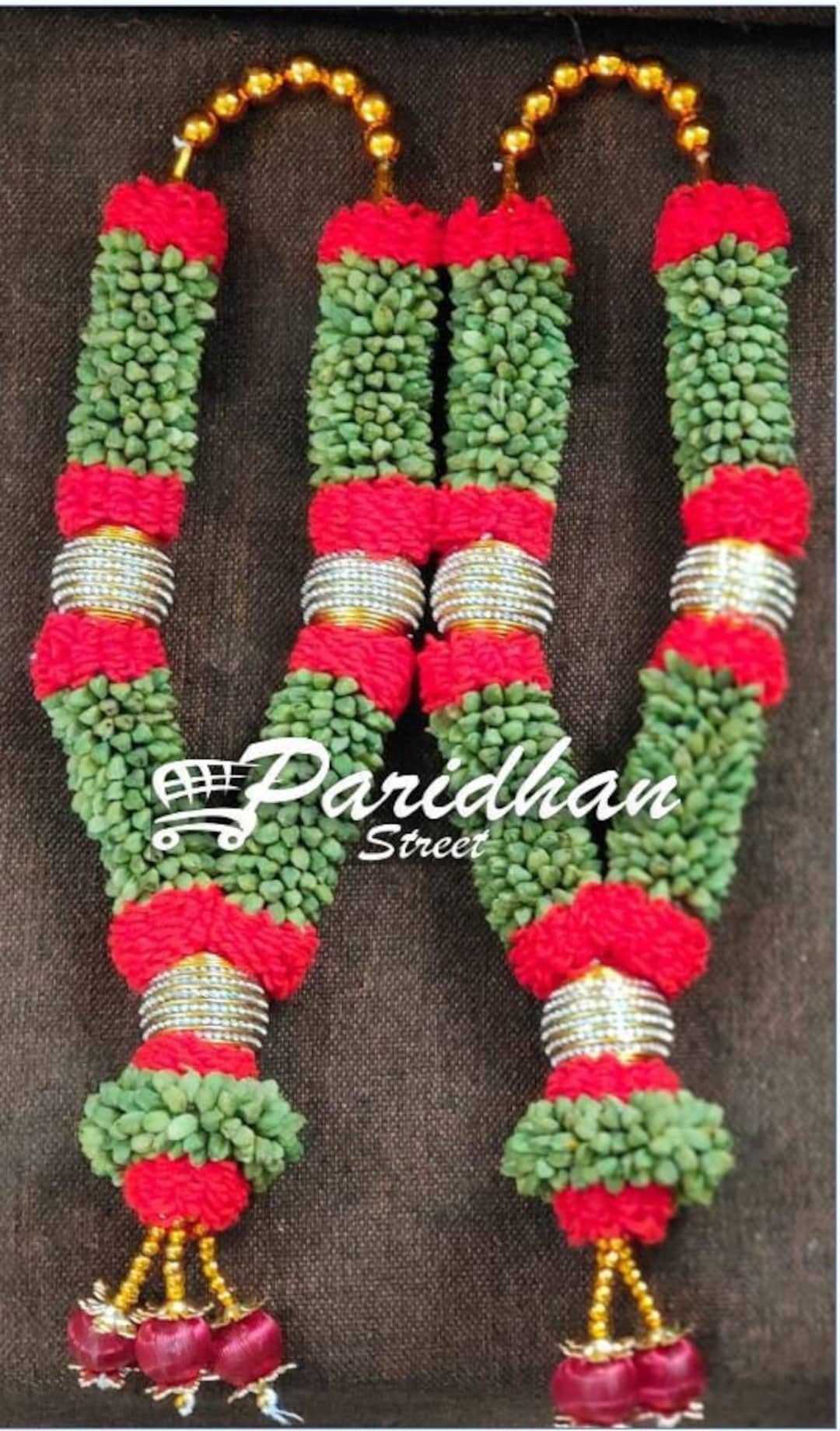 Green Cardamom Mala for God, Original Cardamom Garland, Elaichi Mala ...