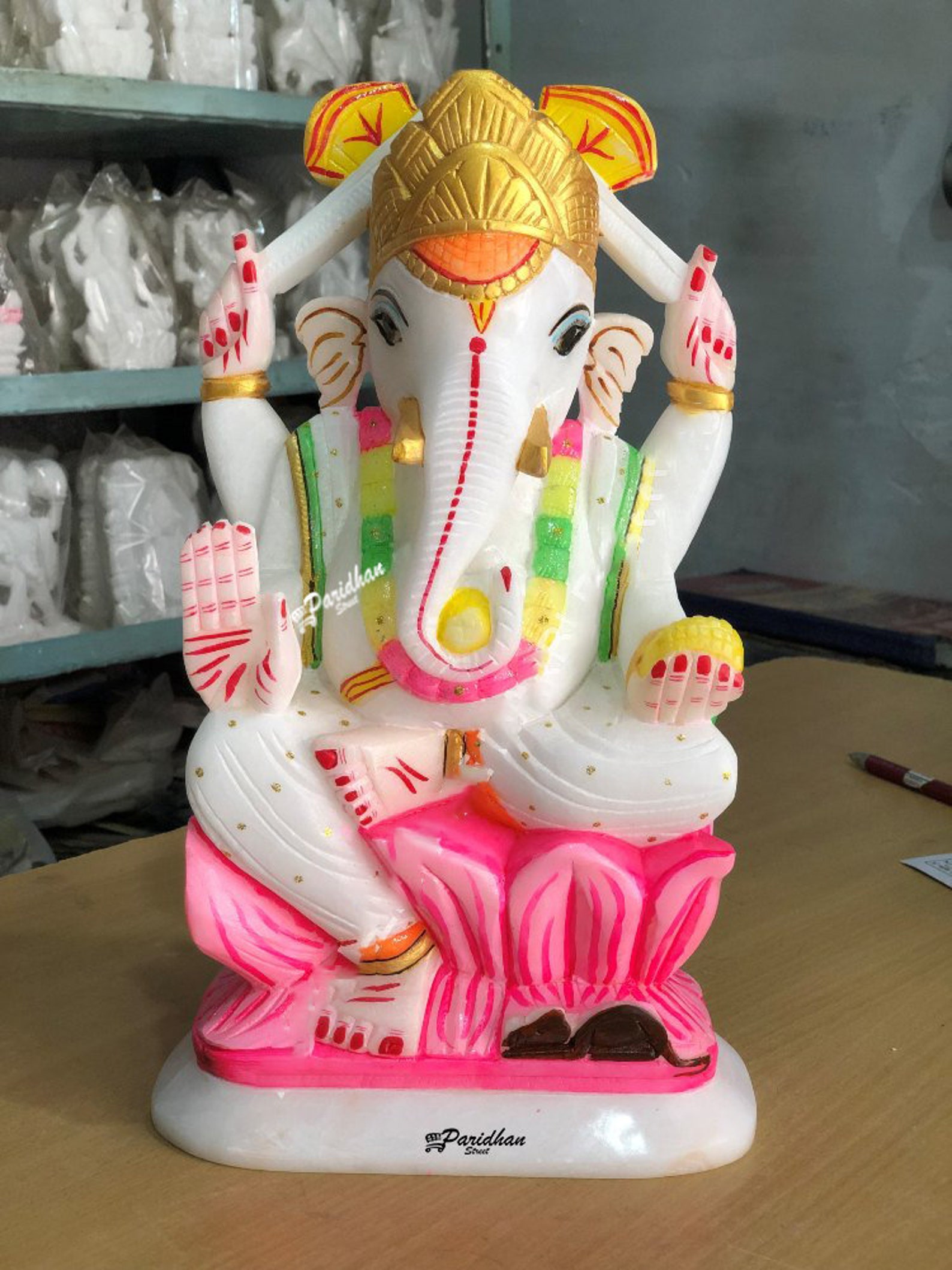 Marble Ganesh Statue for Home Mandir/temple/office-ganesh | Etsy