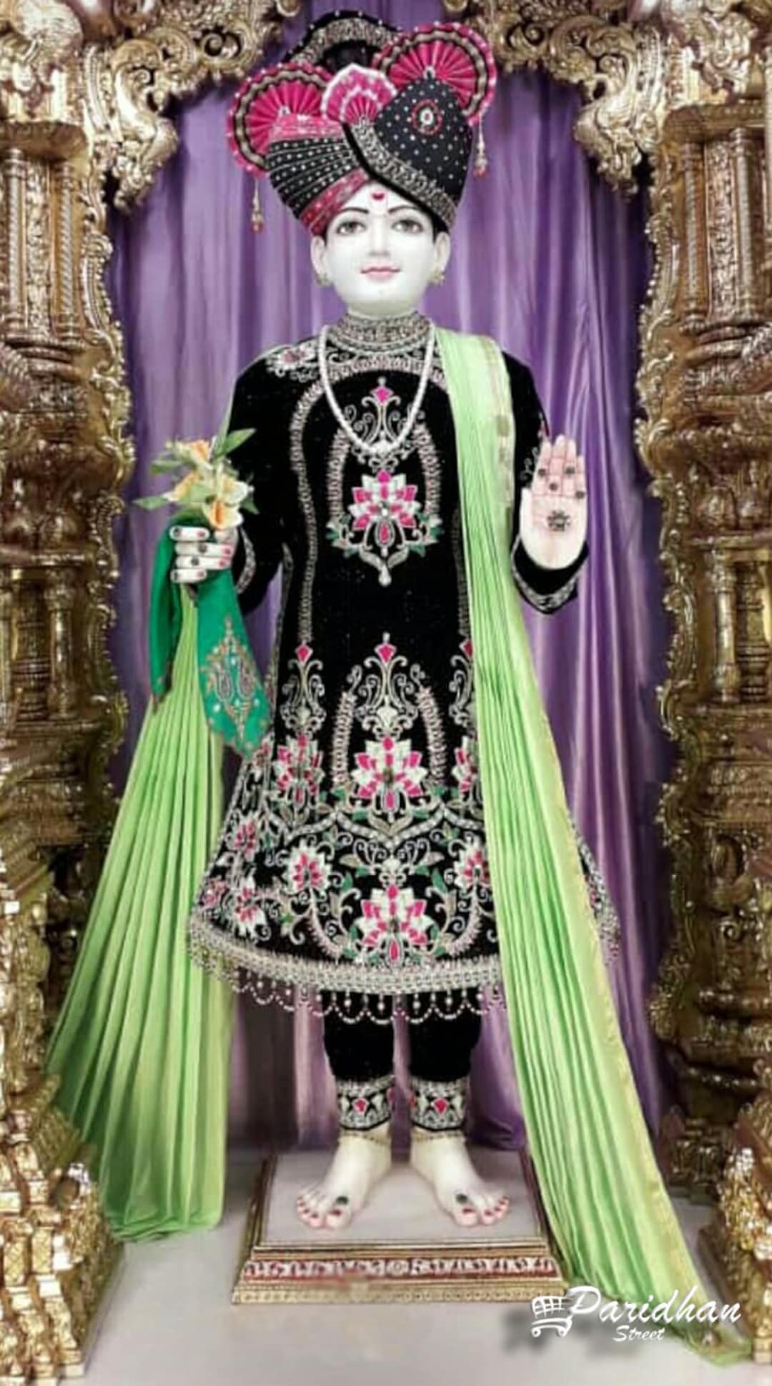 Swami Narayan Ji Clothes Handmade for Marble Statue-krishan Vagha for ...