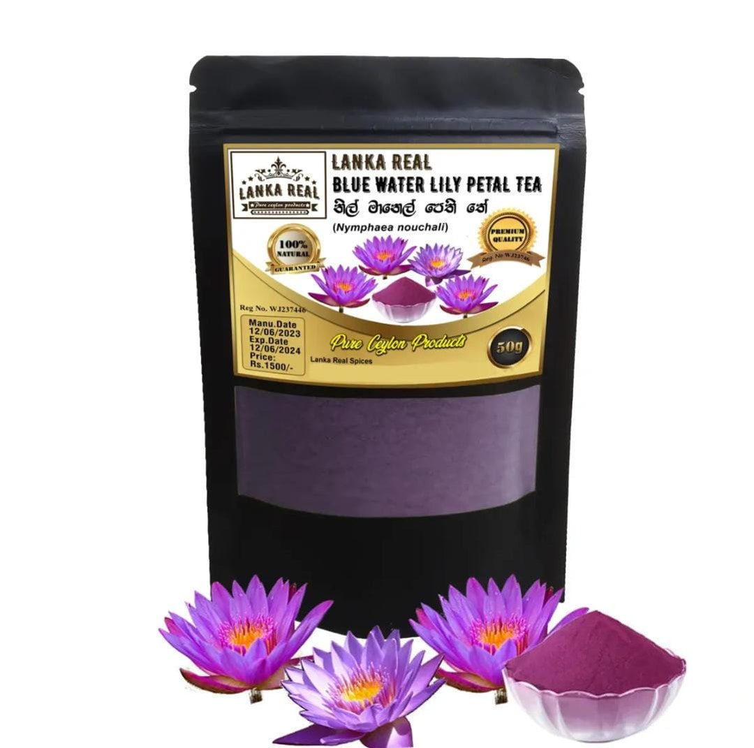 100% Organic Egyptian Blue Lotus Flower Powder Nymphaea - Etsy