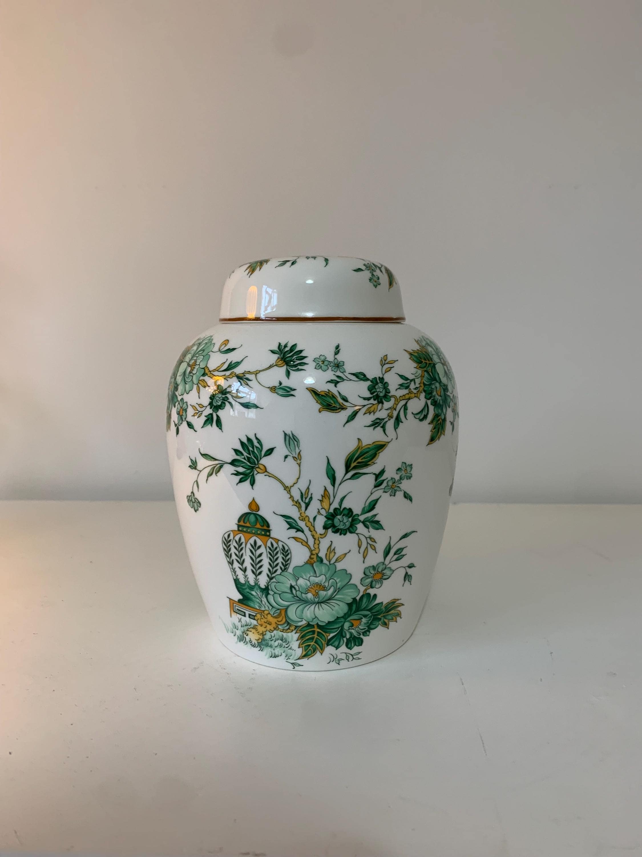 Crown Staffordshire, Kowloon Fine Bone China Large Ginger Jar. - Etsy