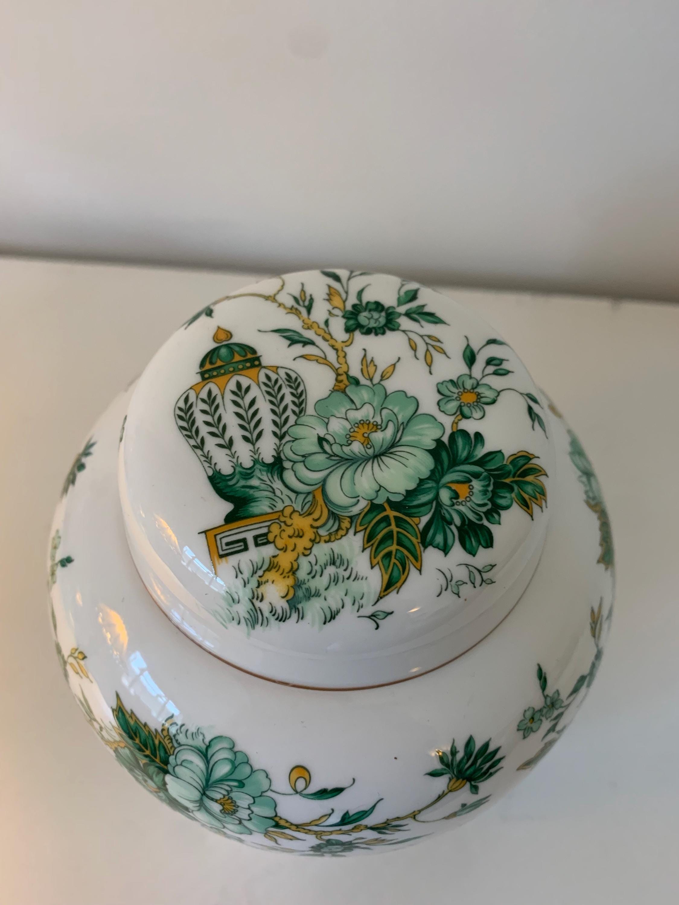 Crown Staffordshire, Kowloon Fine Bone China Large Ginger Jar. - Etsy