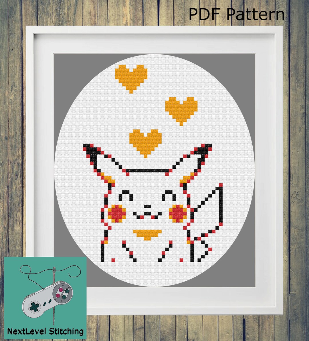 Pikachu Pokemon Yellow Pattern - Etsy