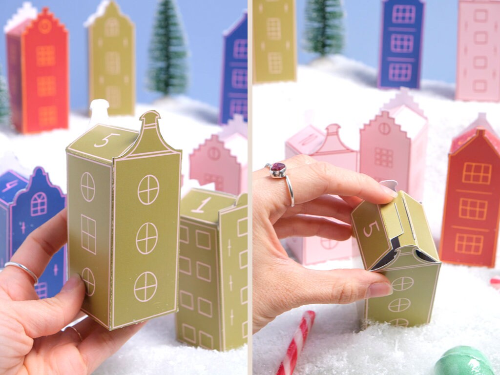 Advent Calendar Printable Christmas Countdown Calendar Christmas ...