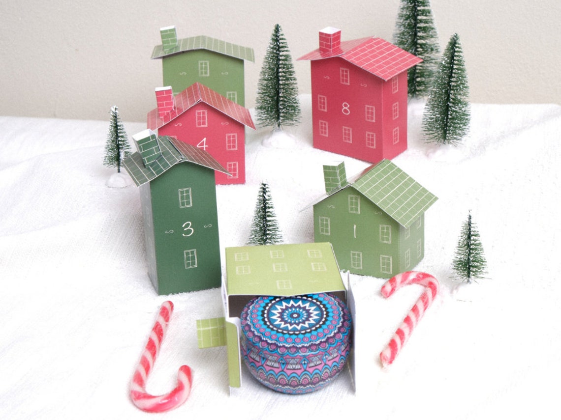 Advent Calendar Printable Christmas Countdown Calendar Christmas ...