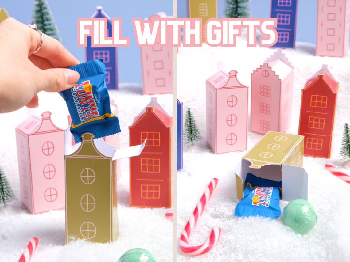 Advent Calendar Printable Christmas Countdown Calendar Christmas ...