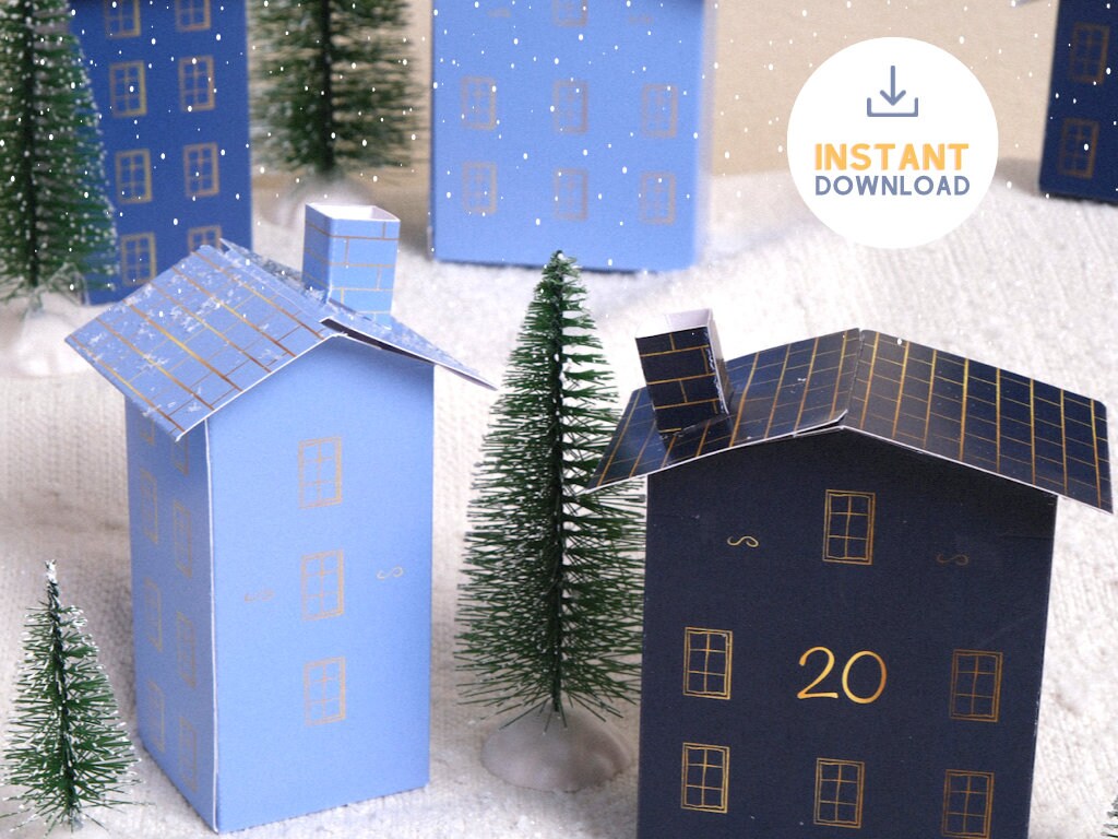 Advent Calendar Printable Christmas Countdown Calendar Christmas ...