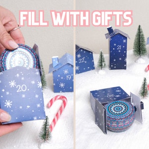 Advent Calendar Printable Christmas Countdown Calendar Christmas ...