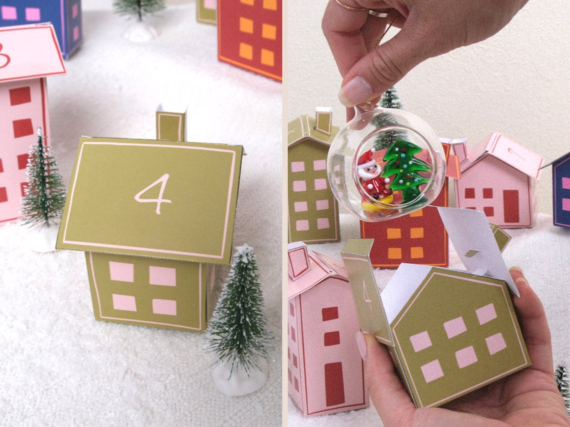 Advent Calendar Printable Christmas Countdown Calendar Christmas ...