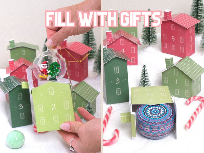 Advent Calendar Printable Christmas Countdown Calendar Christmas ...