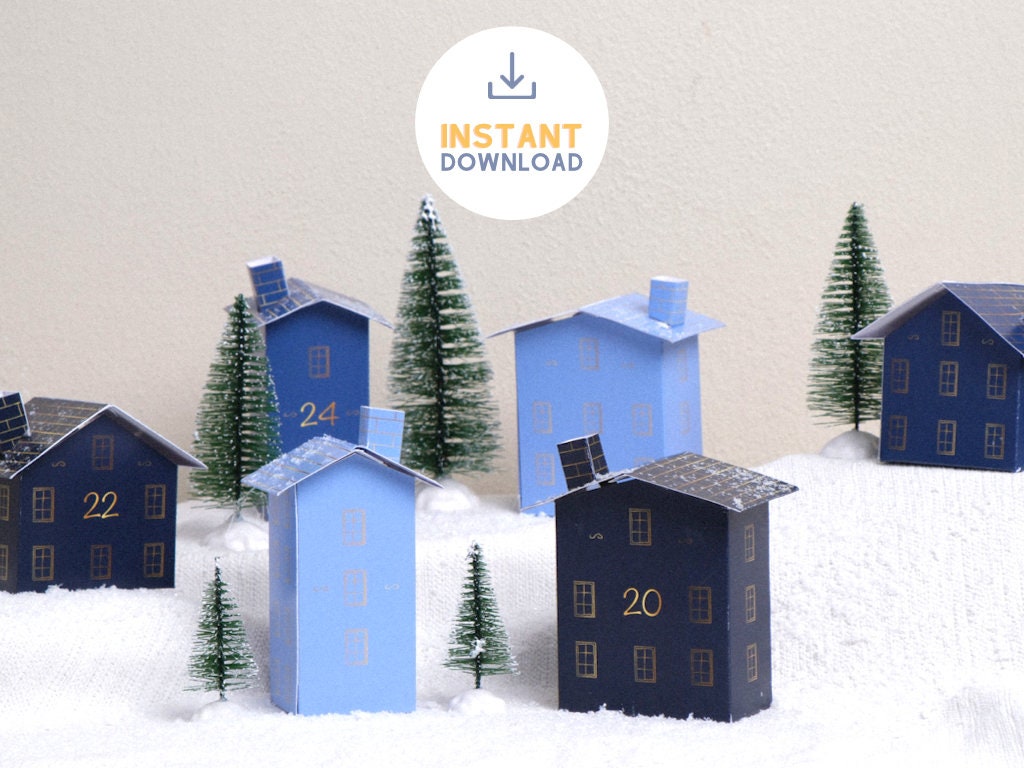 Advent Calendar Printable Christmas Countdown Calendar Christmas ...