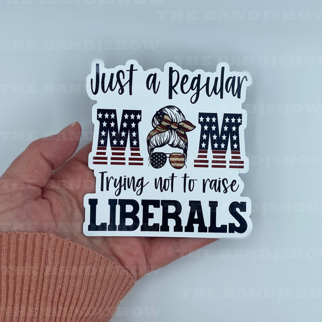 Patriot Mom Magnet: Funny Conservative Car Decal - Etsy