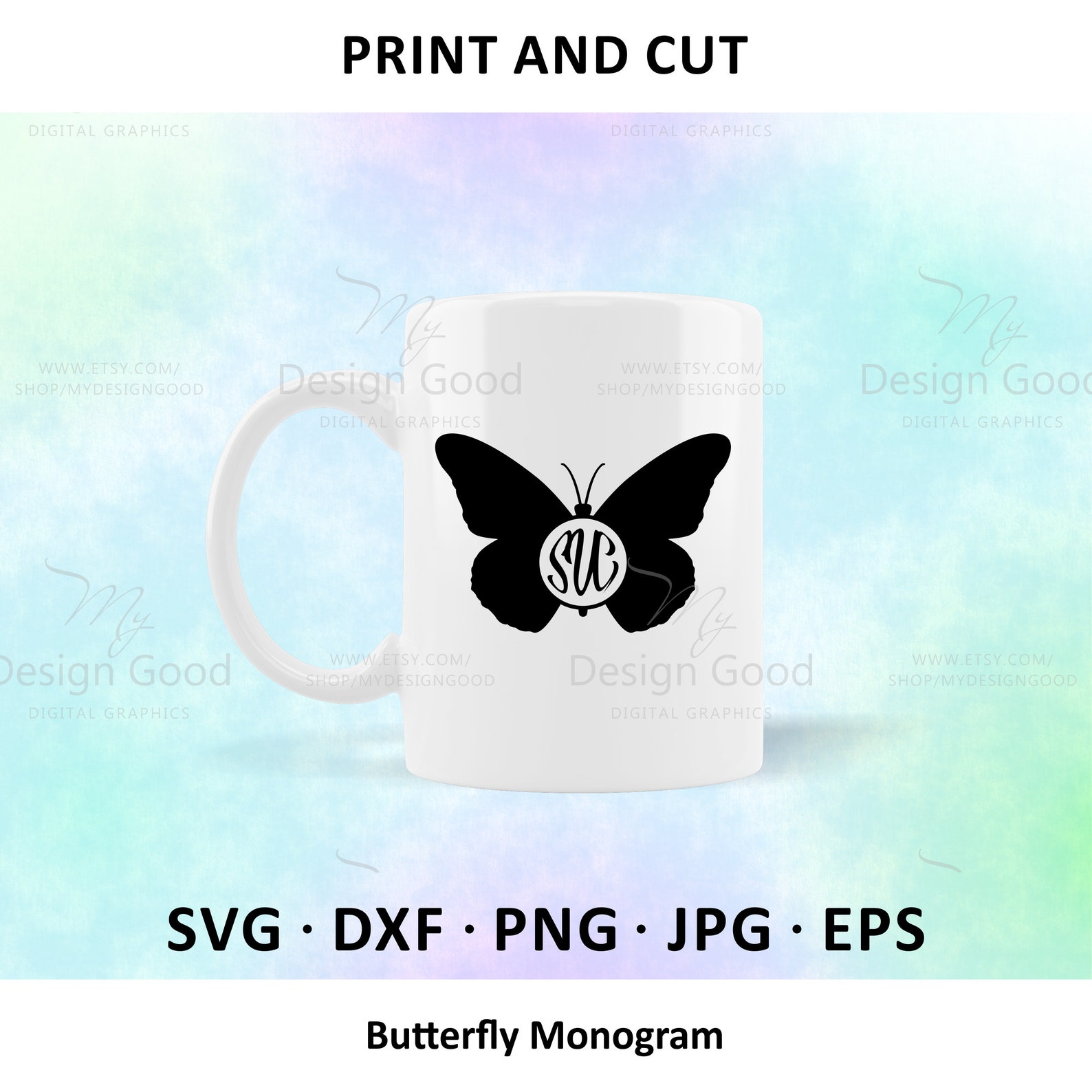 Butterfly Monogram SVG. Monogram Bundle Svg, Butterfly Flying Svg ...