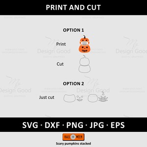 Three Pumpkins SVG, Stacked Pumpkins Svg. Autumn Holiday Decor, Clipart ...