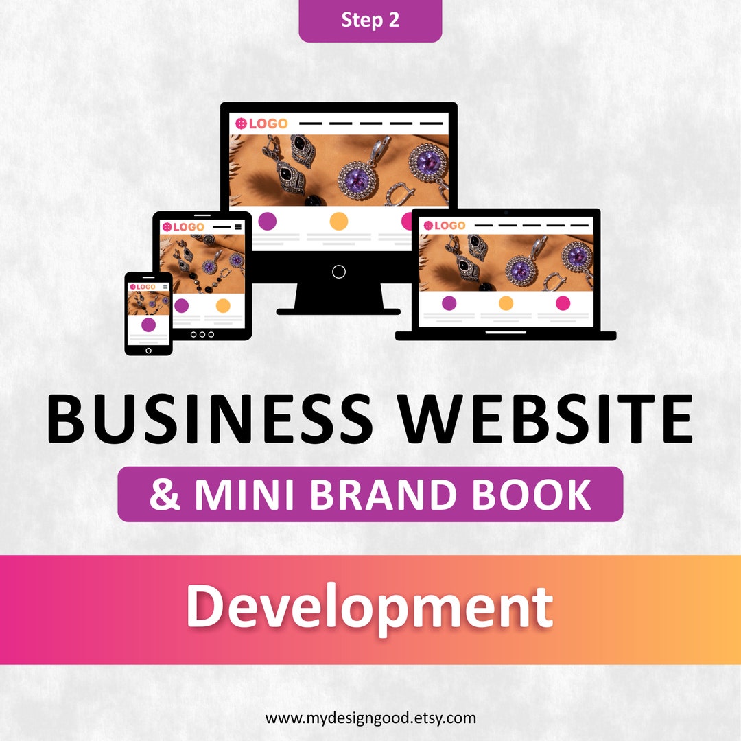 Business Website & Mini Brand Book for Handicraft Creators, Your ...