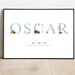 Personalised Name Digger Print Boys Bedroom Nursery Print - Etsy
