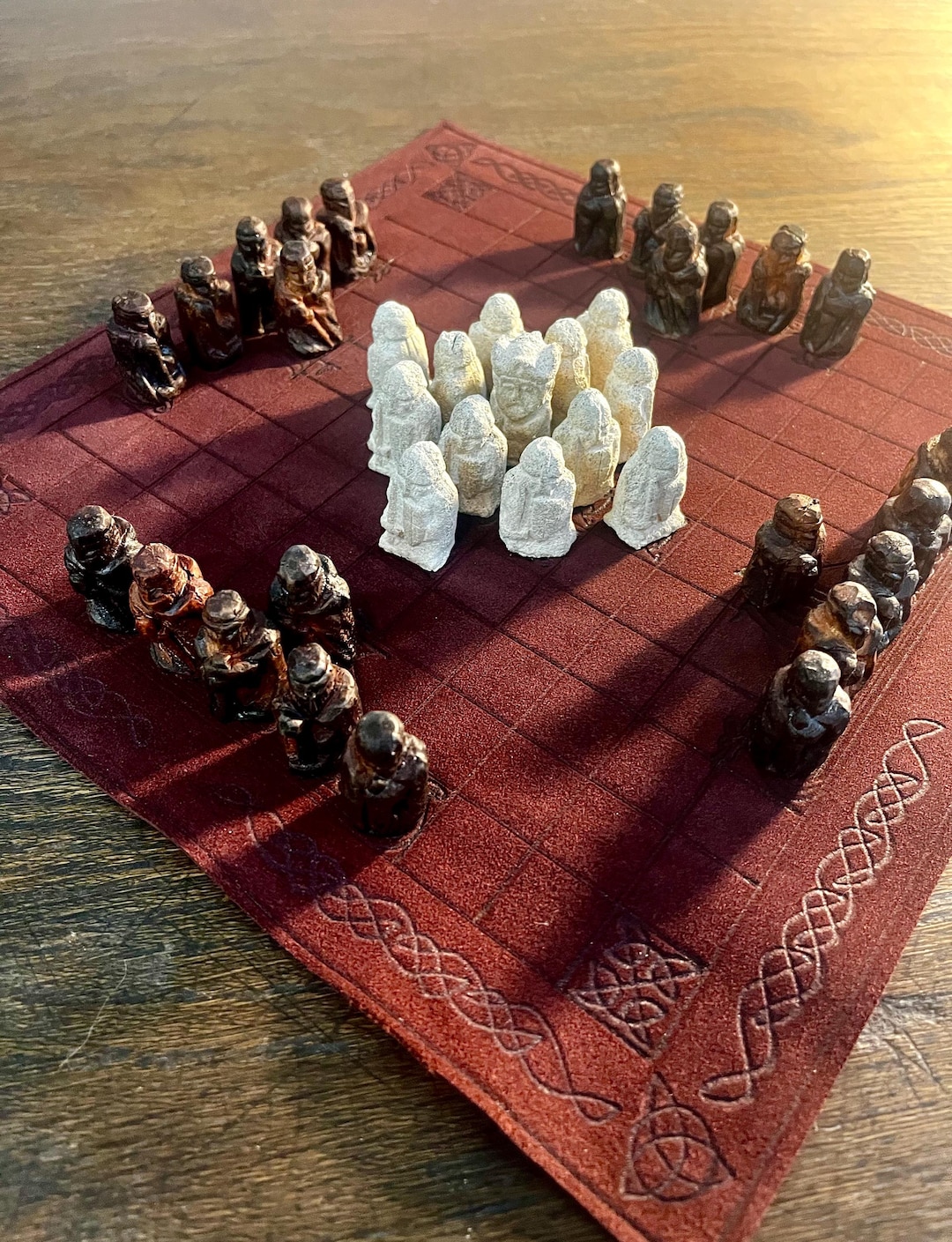 Hnefatafl Board Game, Viking Chess, Chess, Viking’s Art. - Etsy