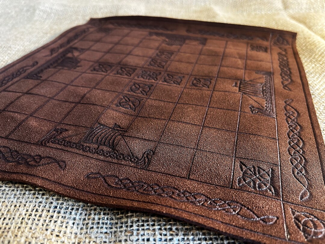 Original Leather Tablut Board Game, Viking Chess, Chess, Viking’s Art ...