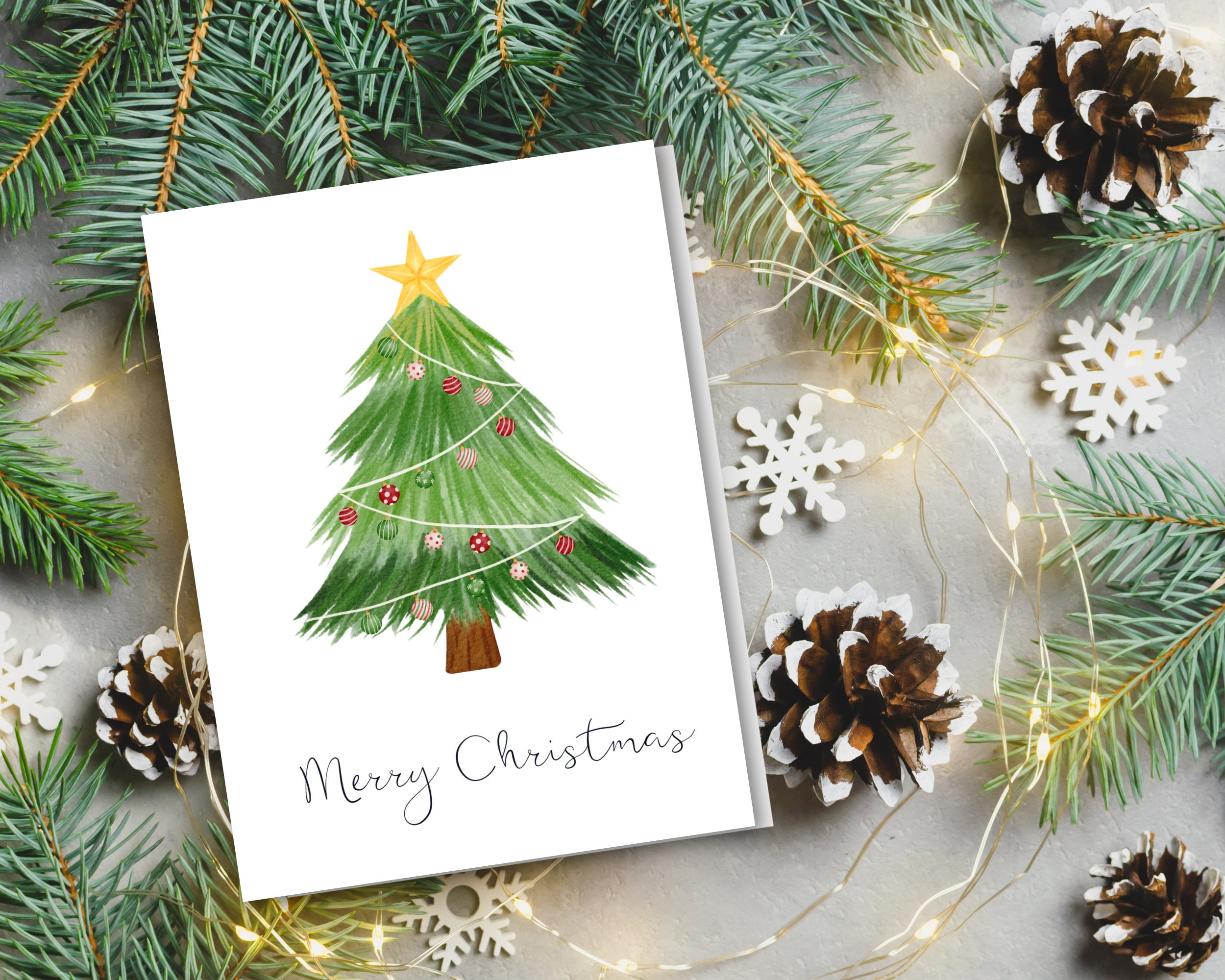 DIGITAL Christmas Cards 20 Printable Merry Christmas Postcards Vintage ...