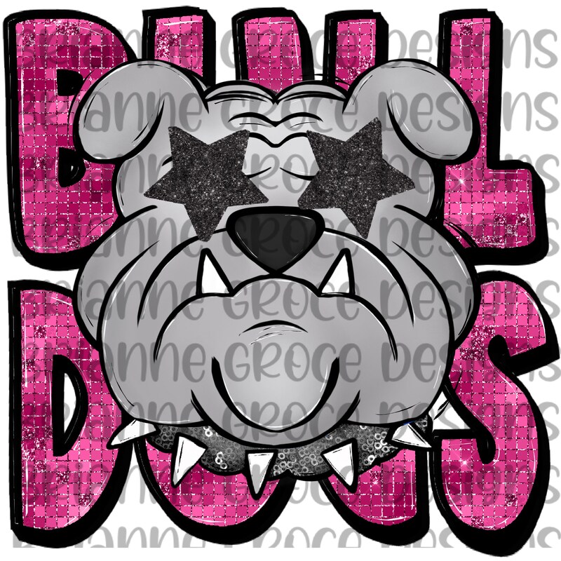 Bulldogs Pink Out Svg - Etsy